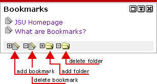 By using the "Bookmarks" channel, you can add links to your favorite ...