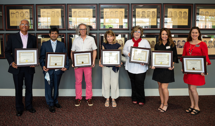 Faculty Recognized at Annual Awards Banquet - Jax State News